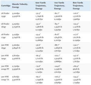 28 Nosler vs 300 Win Mag Review & Comparison