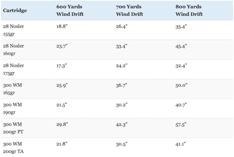 28 Nosler vs 300 Win Mag Review & Comparison